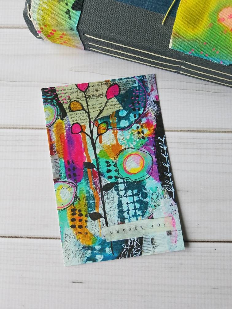 Art Post Card, Swag Card, Happy Mail, Art Print, Art Journal, Planner ...
