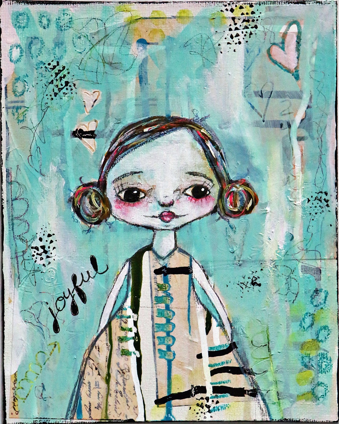 Art Post Card, Swag Card, Happy Mail, Art Print, Art Journal ,note Card ...