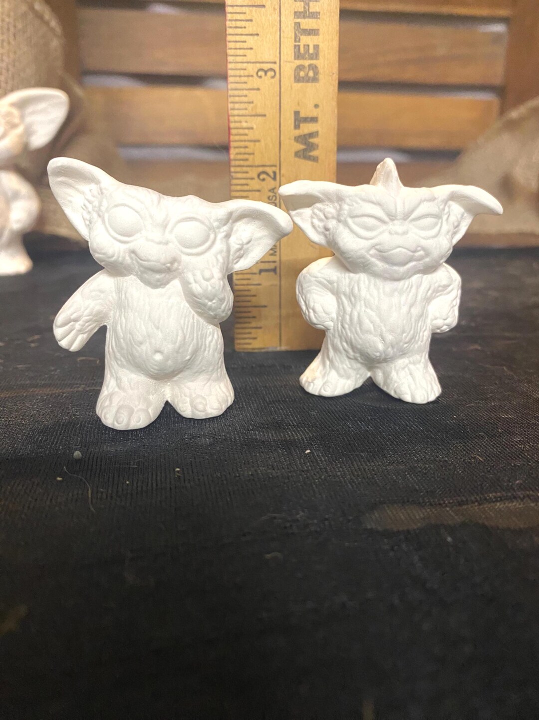 Ex Small Gizmo Gremlin Set Ready to Paint Bisque Ceramic - Etsy