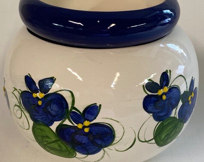 4 Inch Self Watering African Violet Pot, Original Blue Design. - Etsy