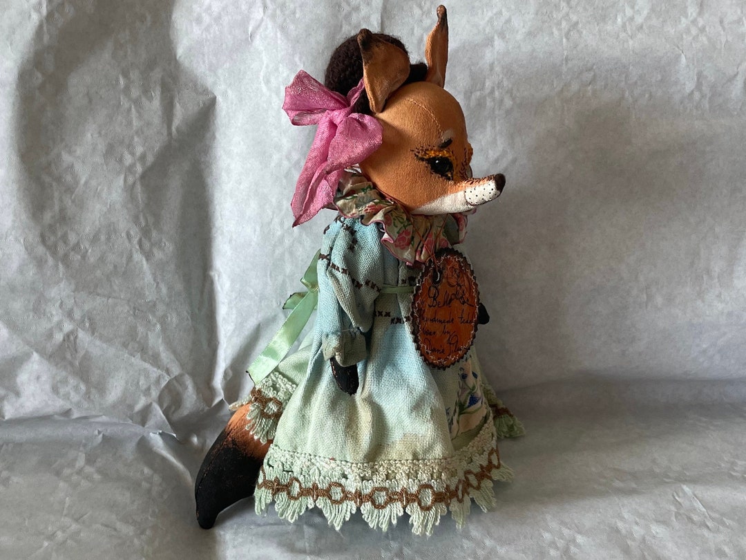 Belle - Hand Made Artistic Foxes Doll, Gift for Wedding, Birthday Gift ...