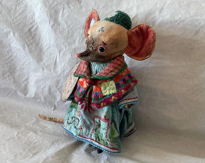 Nina- Handmade Artistic Mouse Doll by DARIA SIKORA, Mouse Decor ...