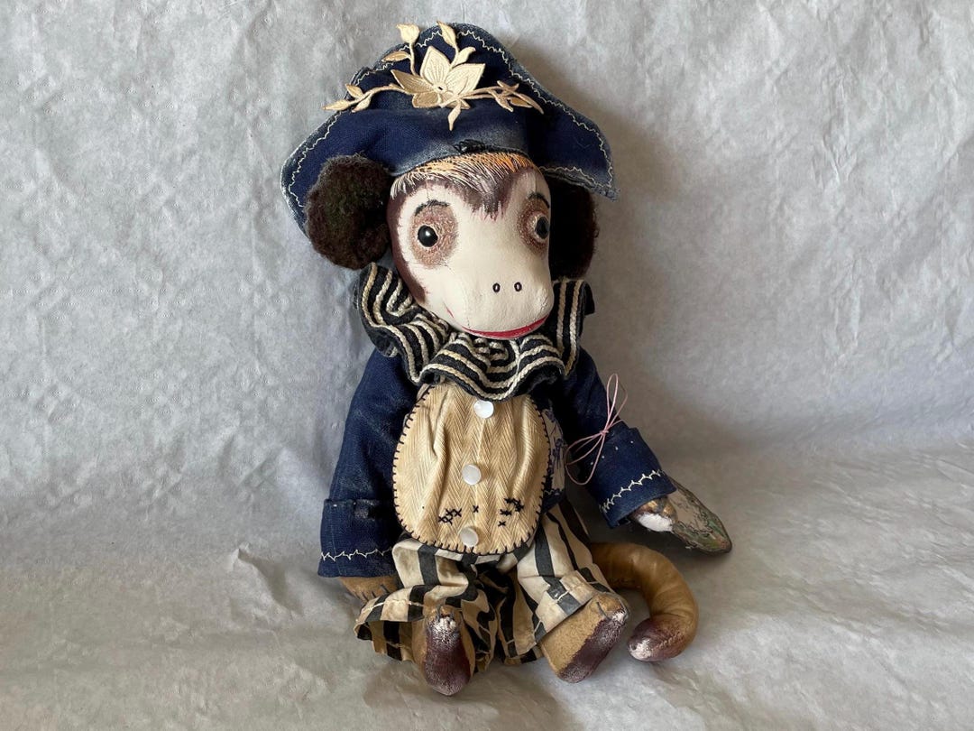 Charlie Hand Made Artistic Monkey Doll, Gift for Wedding, Birthday Gift ...