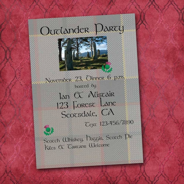 Outlander Party - Etsy