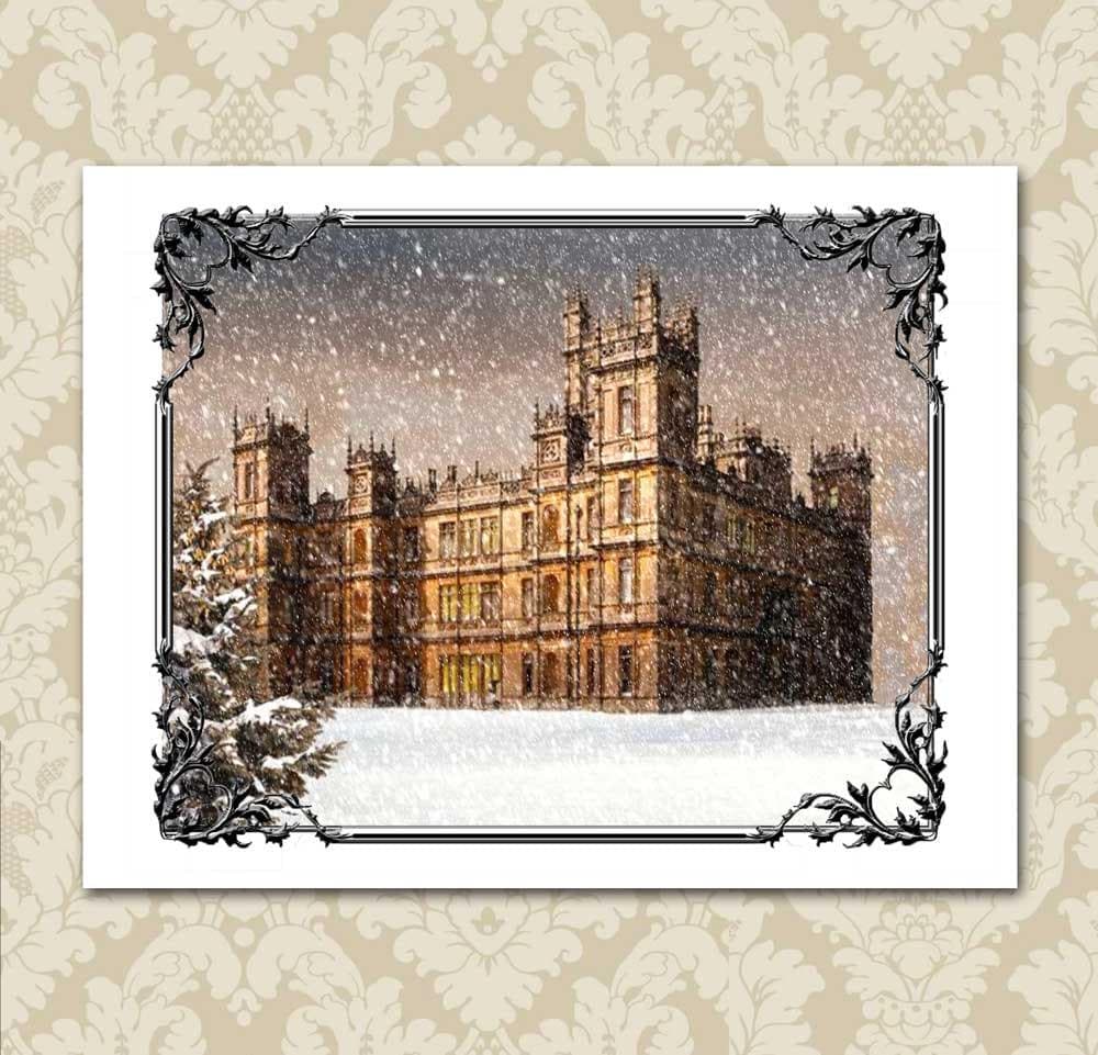 Highclere Castle Snow
