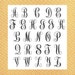 Classic Monogram Note Cards Personalized Traditional - Etsy
