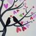 Family Tree Note Cards, Made to Order, Doves in a Tree, Personalized ...
