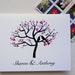 Family Tree Note Cards, Made to Order, Doves in a Tree, Personalized ...