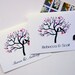 Family Tree Note Cards, Made to Order, Doves in a Tree, Personalized ...