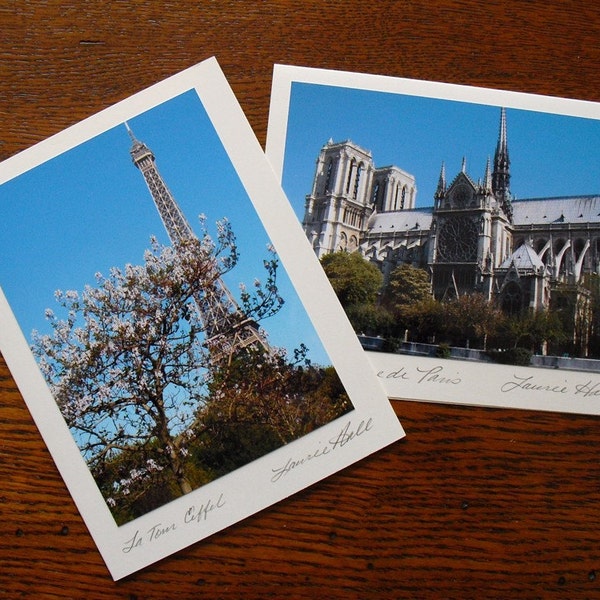 Paris Note Cards - Etsy