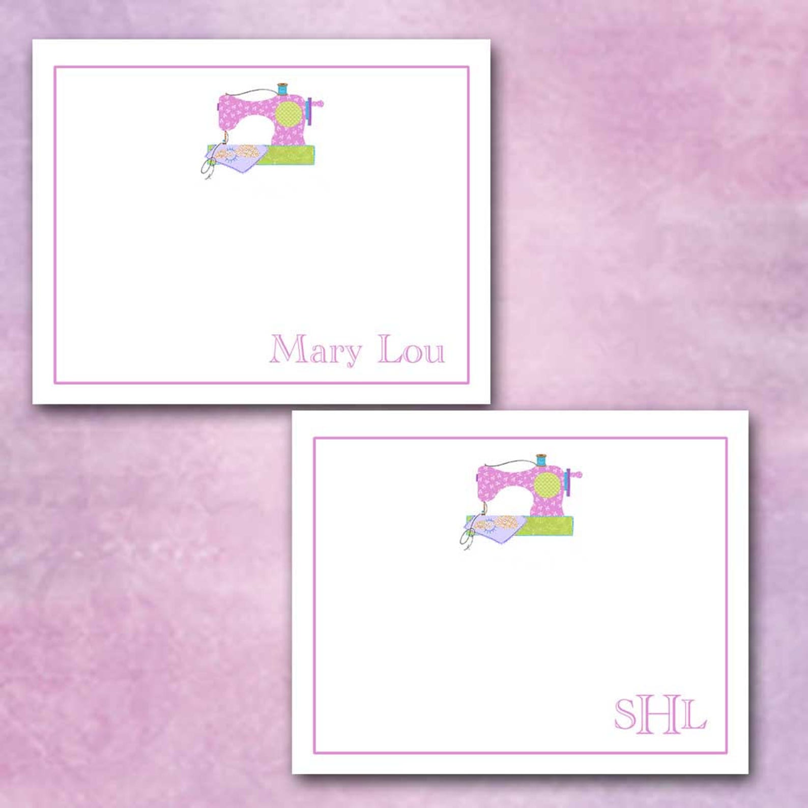 Patchwork Quilting Note Cards: Sewing Thank You Cards, Five Designs - Etsy