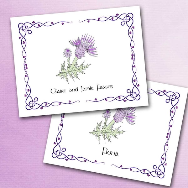 Outlander Thistle - Etsy
