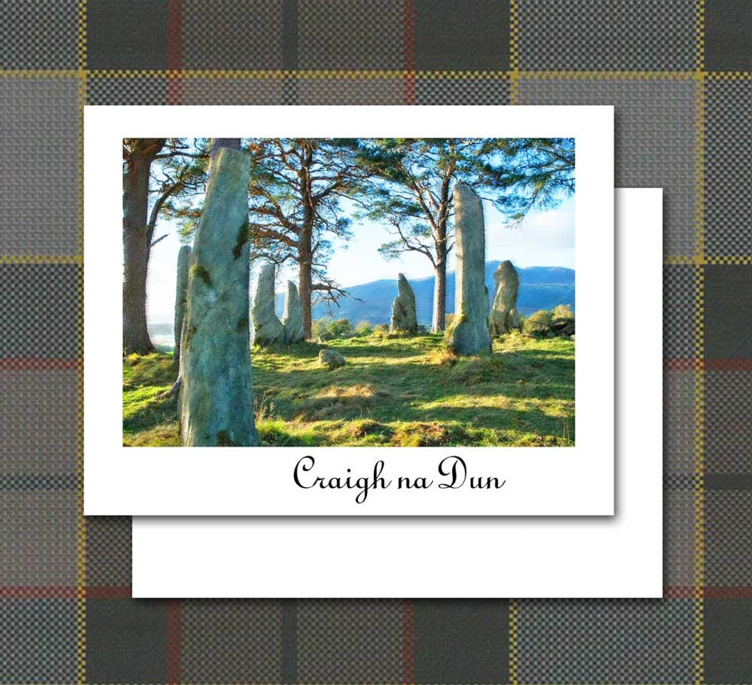 Outlander Craigh Na Dun Note Cards, Standing Stones, Scottish Highlands ...