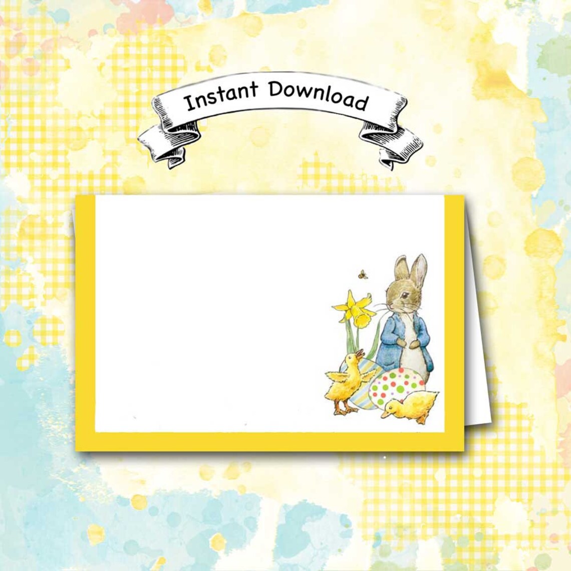 Peter Rabbit Place Cards Beatrix Potter Easter Dinner - Etsy