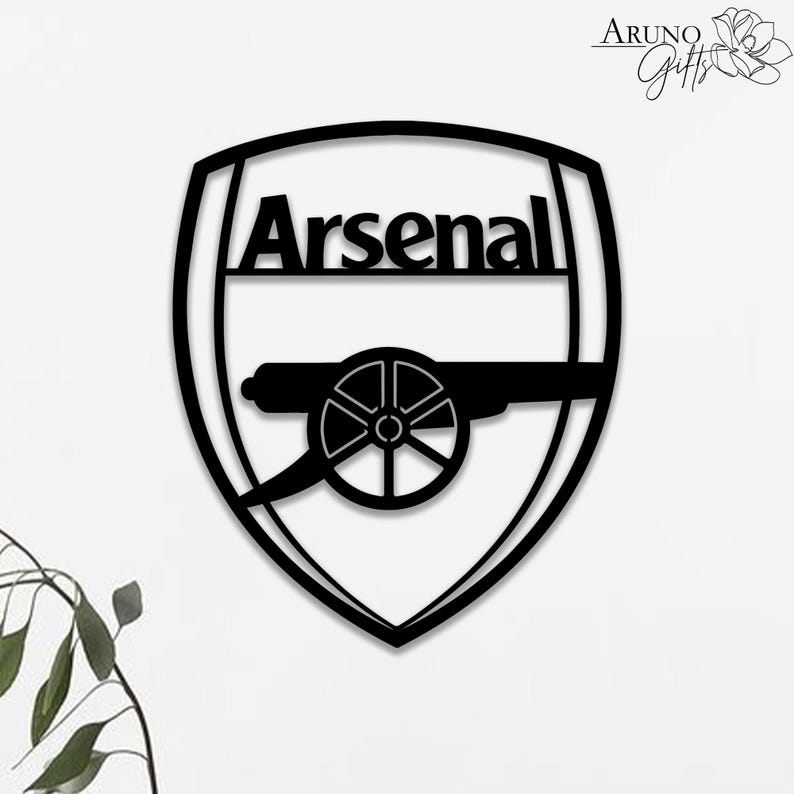 Arsenal FC Metal Sign,laser Cut Metal Wall Art,football Fan Gift,team ...