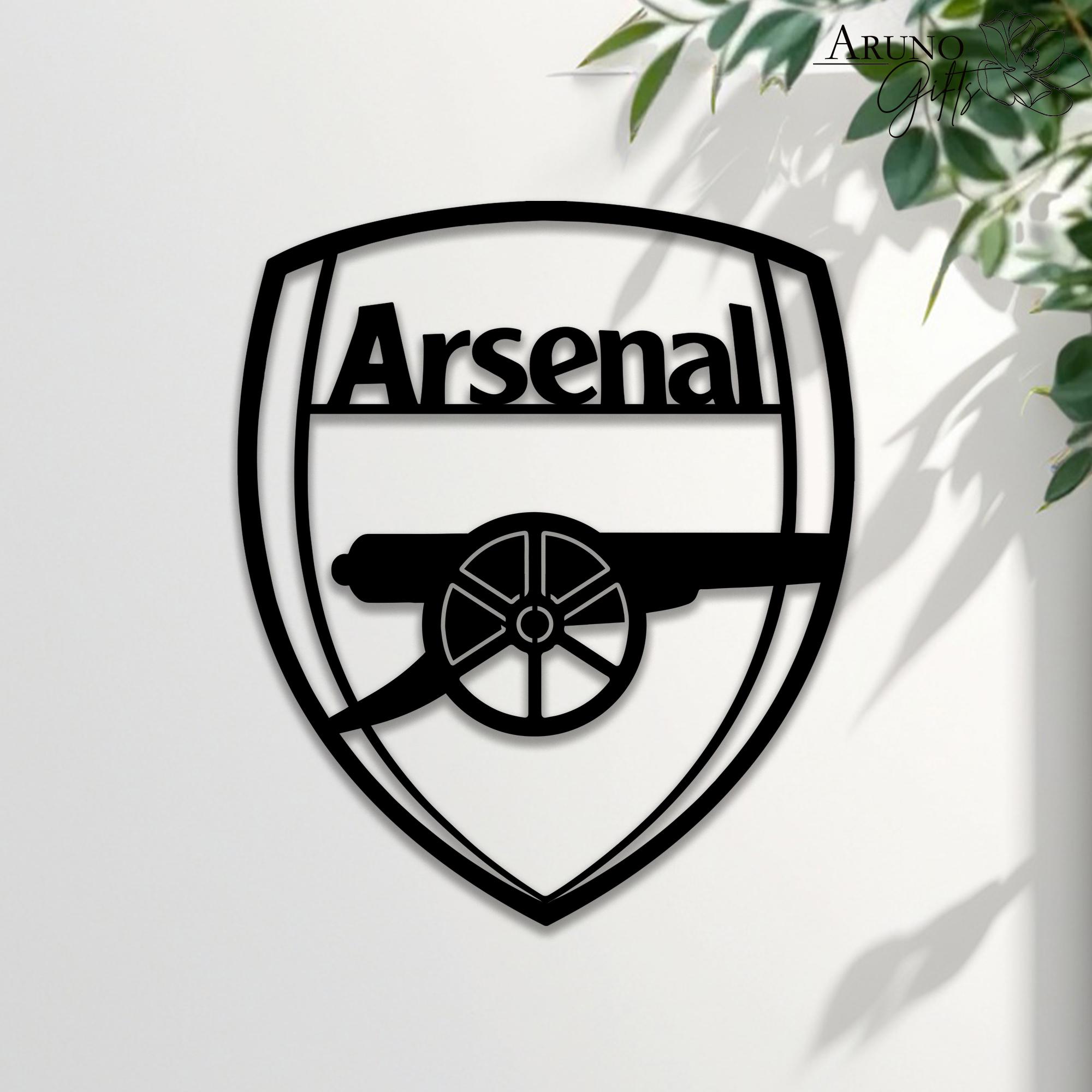 Arsenal FC Metal Sign,laser Cut Metal Wall Art,football Fan Gift,team ...
