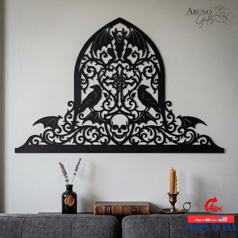 Metal Hanging Gargoyle - Etsy