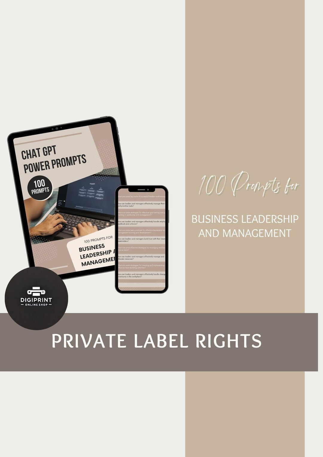 Chatgpt Power Prompts: 100 Prompts for Business Leadership & Management ...