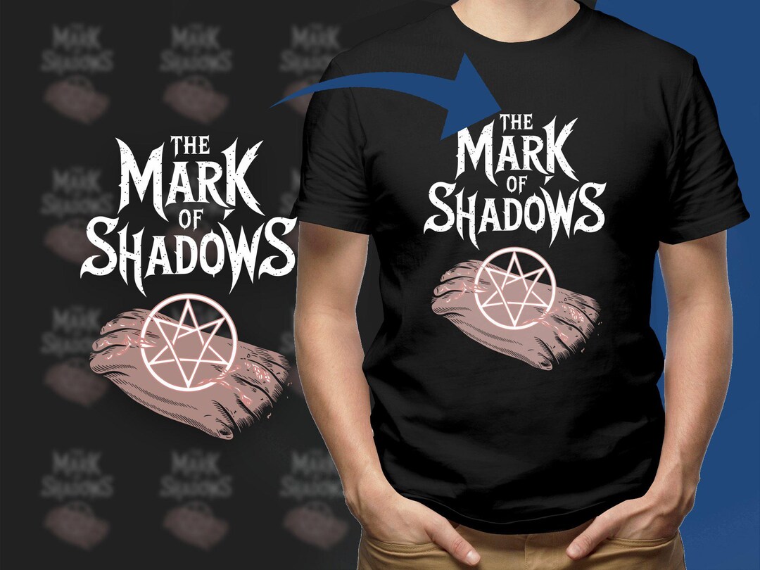 The Mark of Shadows T-shirt Digital Download, 300DPI PNG Transparent ...