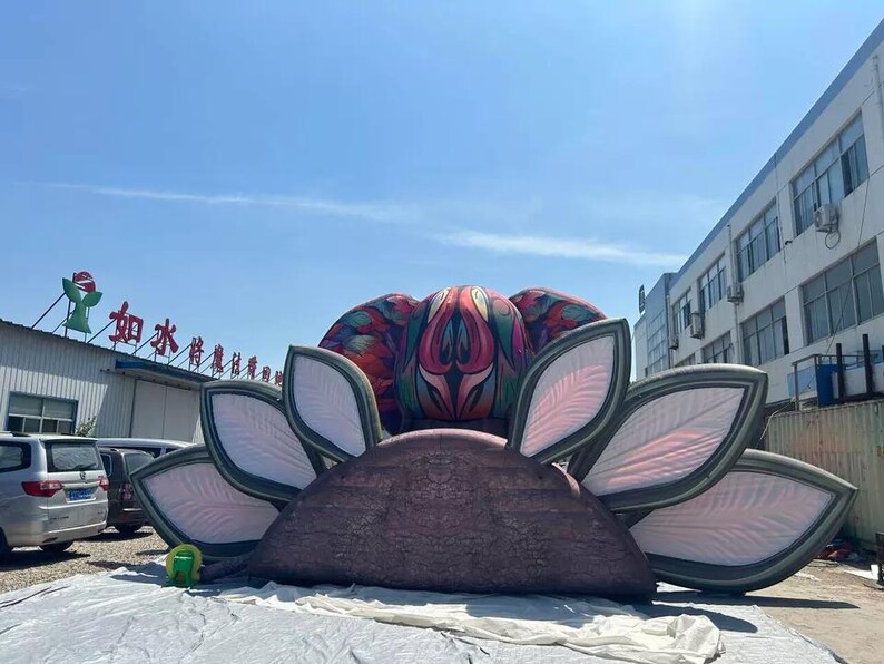 Inflatable Elephant Stage DJ Booth LED Cover Tent Party Rave Festival ...