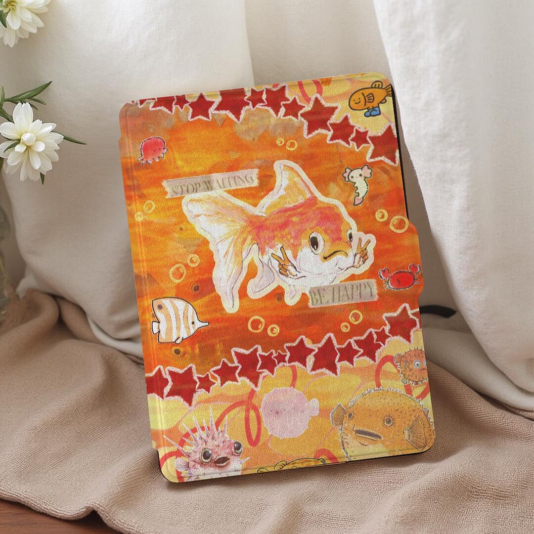 Cute Goldfish Kindle Paperwhite Case 11th/10th Gen | 6.8" Premium ...