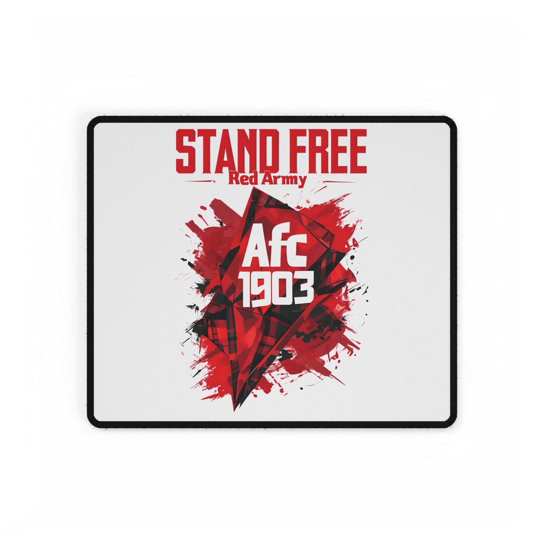 Aberdeen Football Team Desk Mat, Stand Free Mouse Pad, Come on You Reds ...
