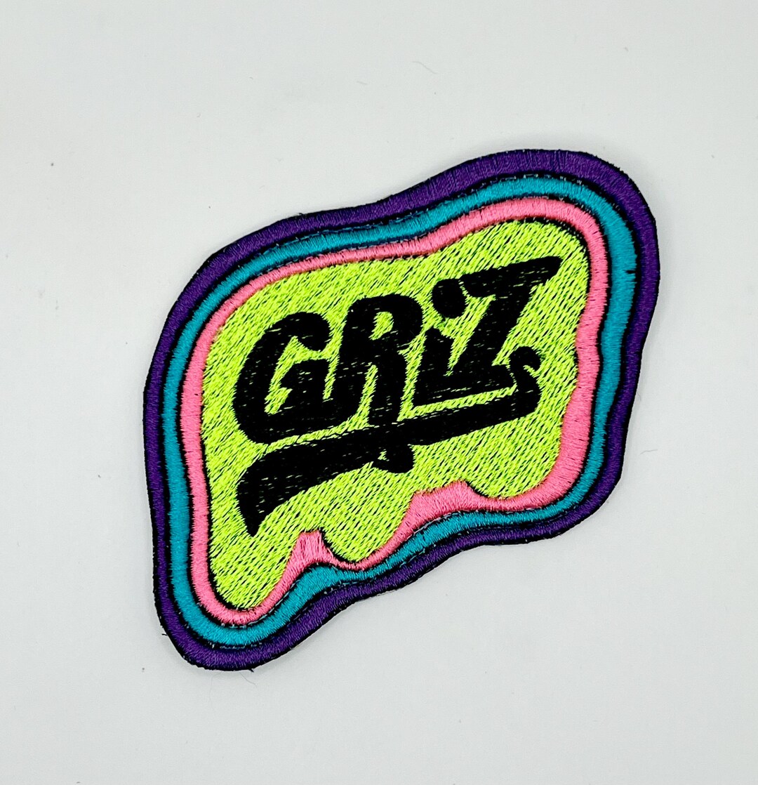 Griz Edm Rave Patch Embroidery Iron-on - Etsy