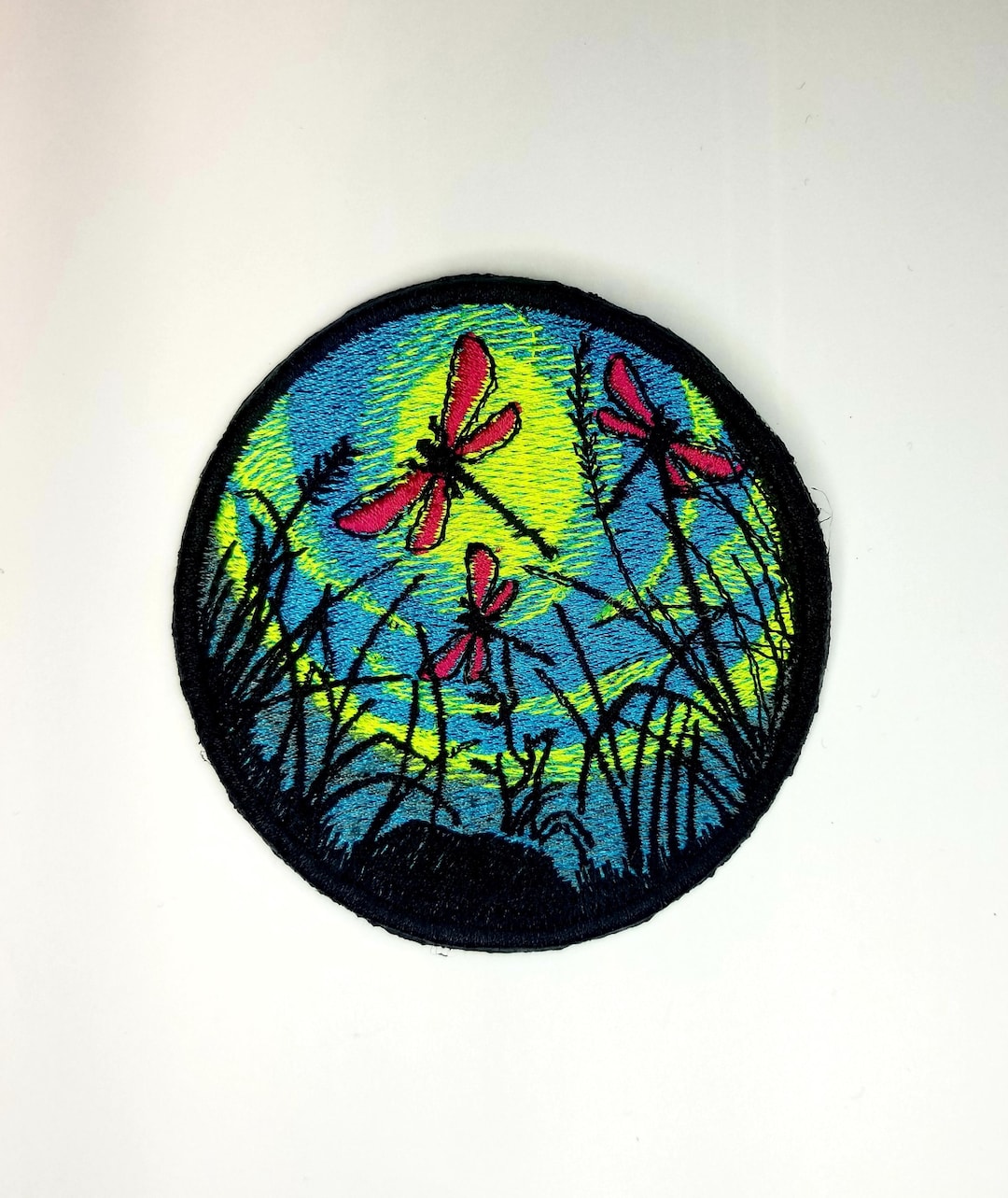 Dragonfly Iron-on Patch - 3" - Etsy