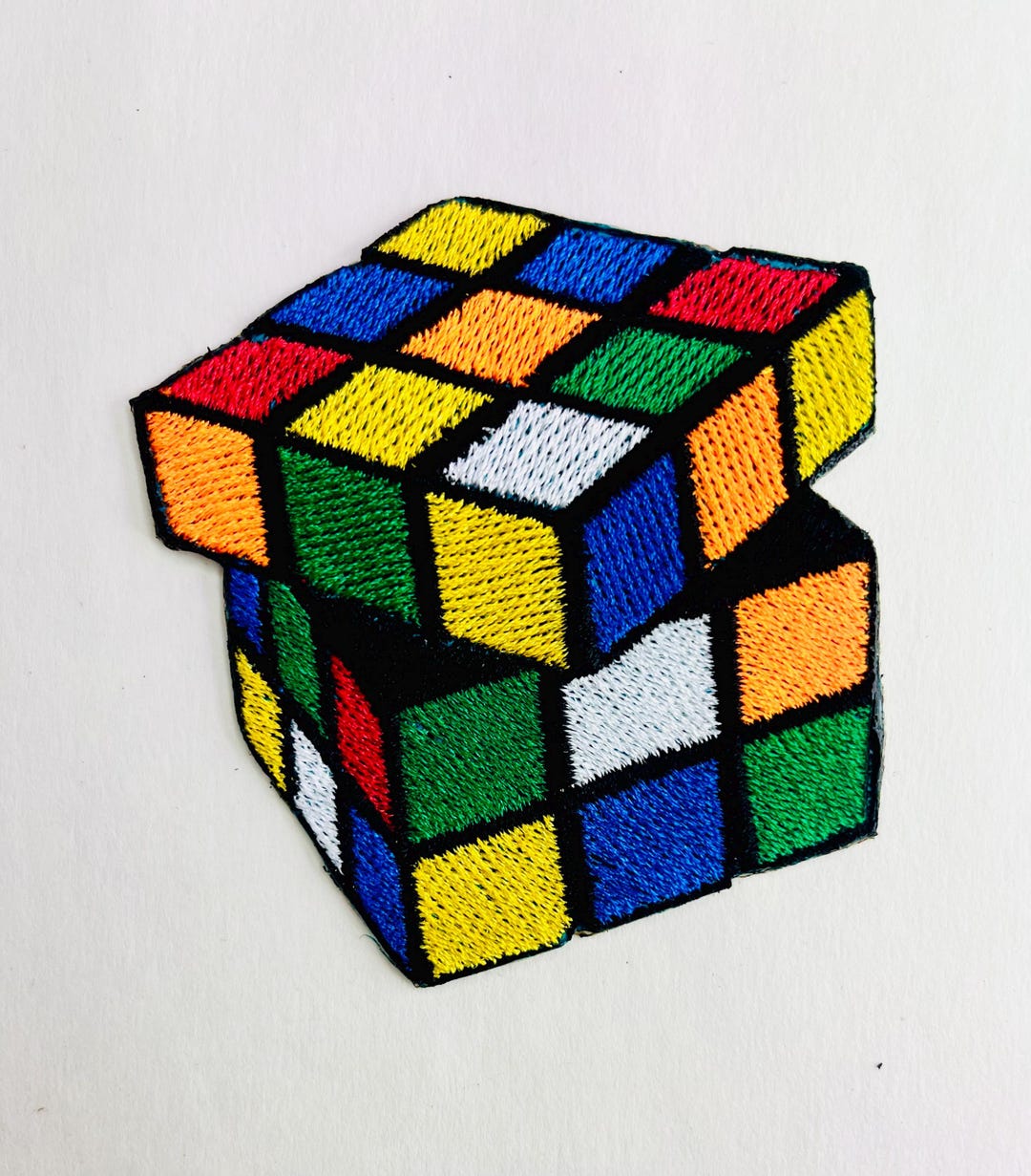 Rubik’s Cube Patch - Etsy