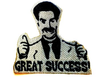 Dictator Borat Flag Patch Embroidery File - Etsy