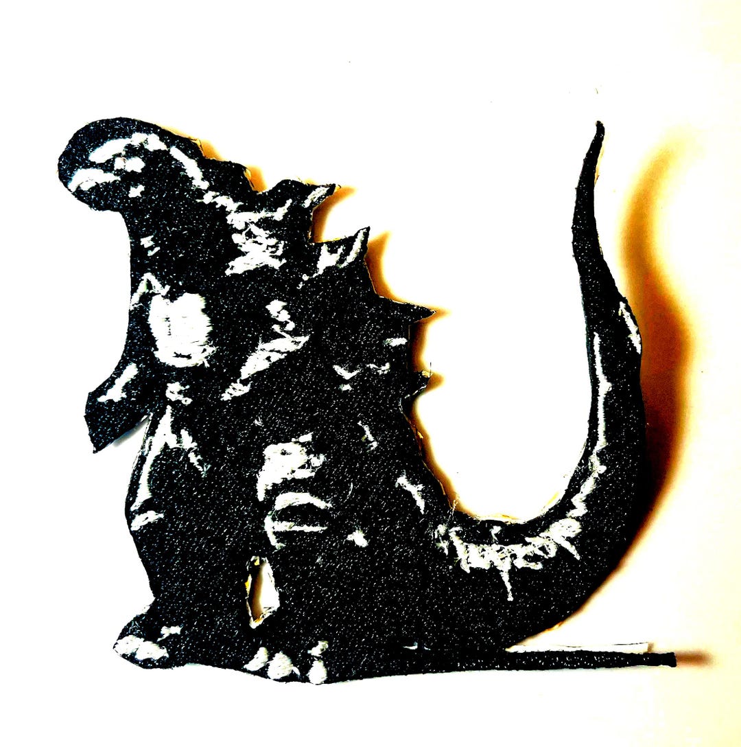 Godzilla Patch - Etsy