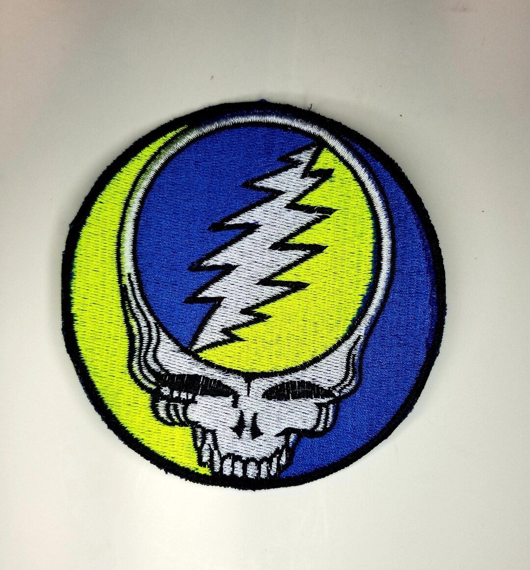 Stealie Patch, Iron-on Adhesive (4 Inch) - Etsy