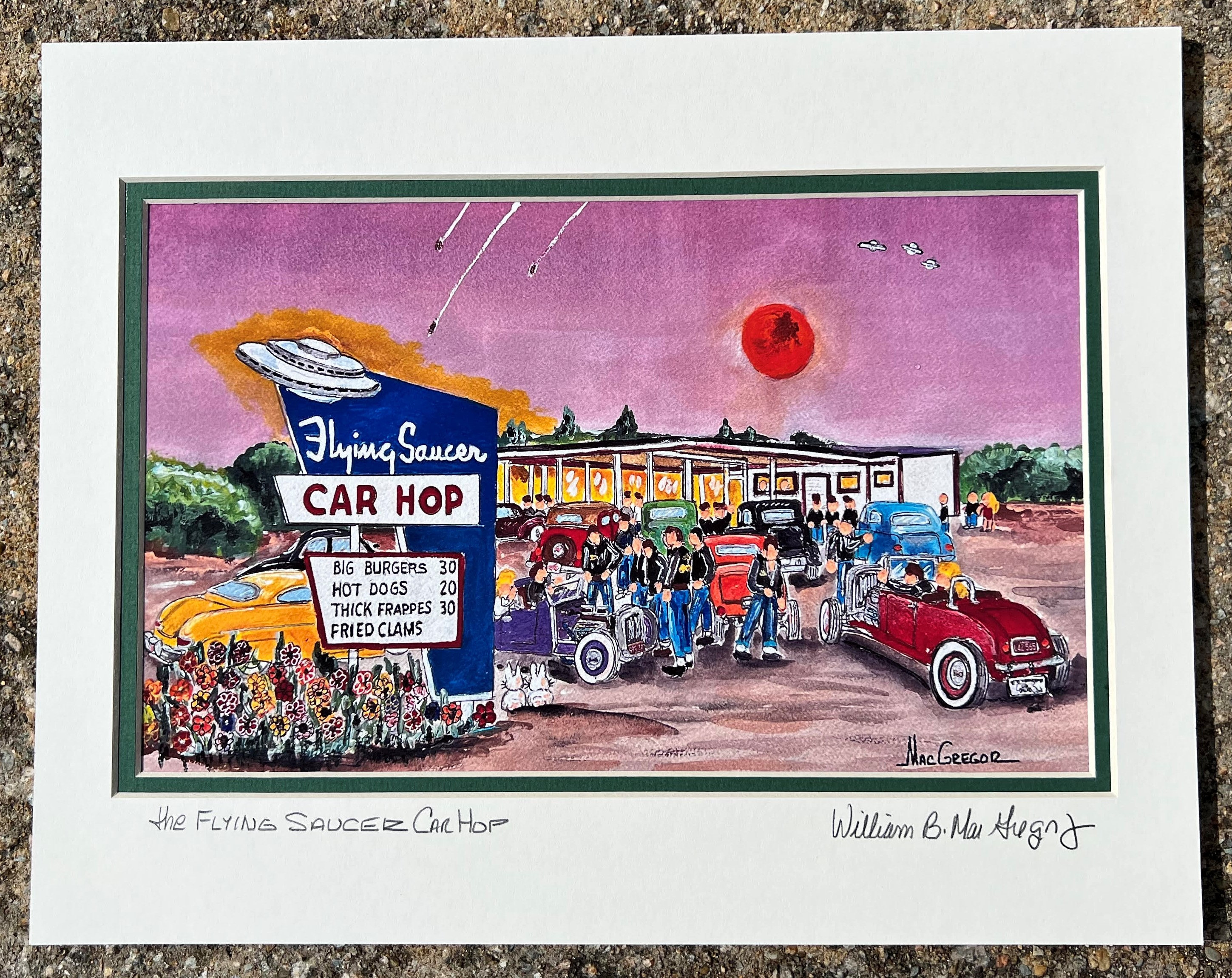 Classic Flying Saucers Art