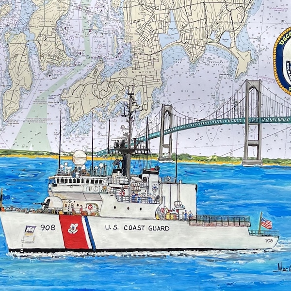 Nautical Chart - Etsy