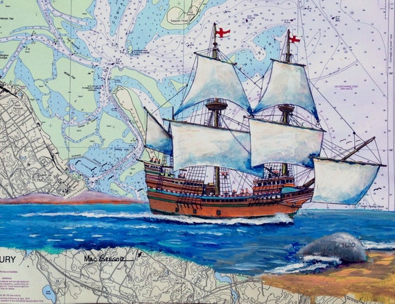 Mayflower Painting