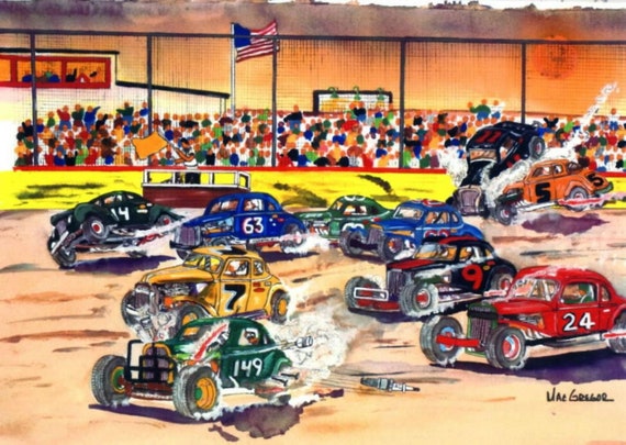 Nascar Race Car Drawing NASCAR Masters The Art Of Racing After The