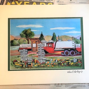 Septic Truck Funny Slogans Personalized Art Print Outhouse - Etsy