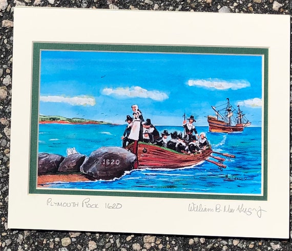 Pilgrims Plymouth Bay