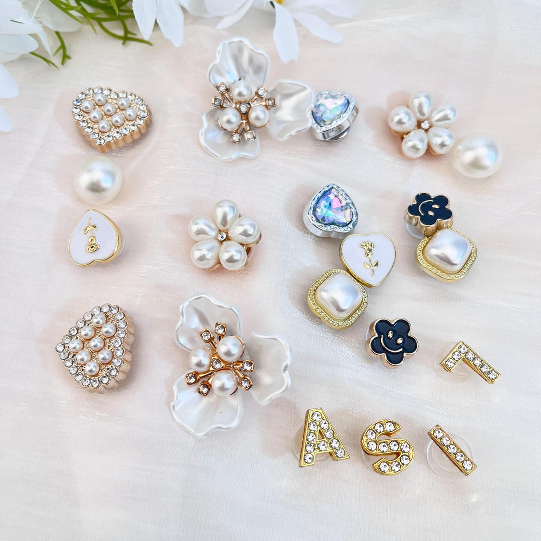 Charms for Croc,personalized Name Shoe Pins,exquisite Flower | Love ...