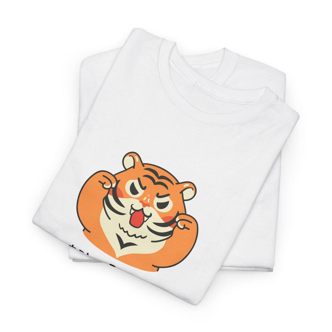 Enter the Tigers Den to Catch the Tiger Korean Proverb Graphic Tee for ...