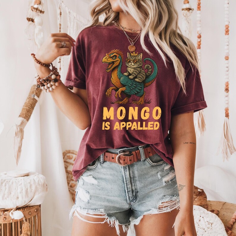 Mongo is Appalled T-shirt, Funny Meme Humor Gift, Sarcastic Reaction ...