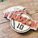 PERSONALIZED BASEBALL/SOFTBALL Magnet Acrylic + Maple | Fridge Magnet ...