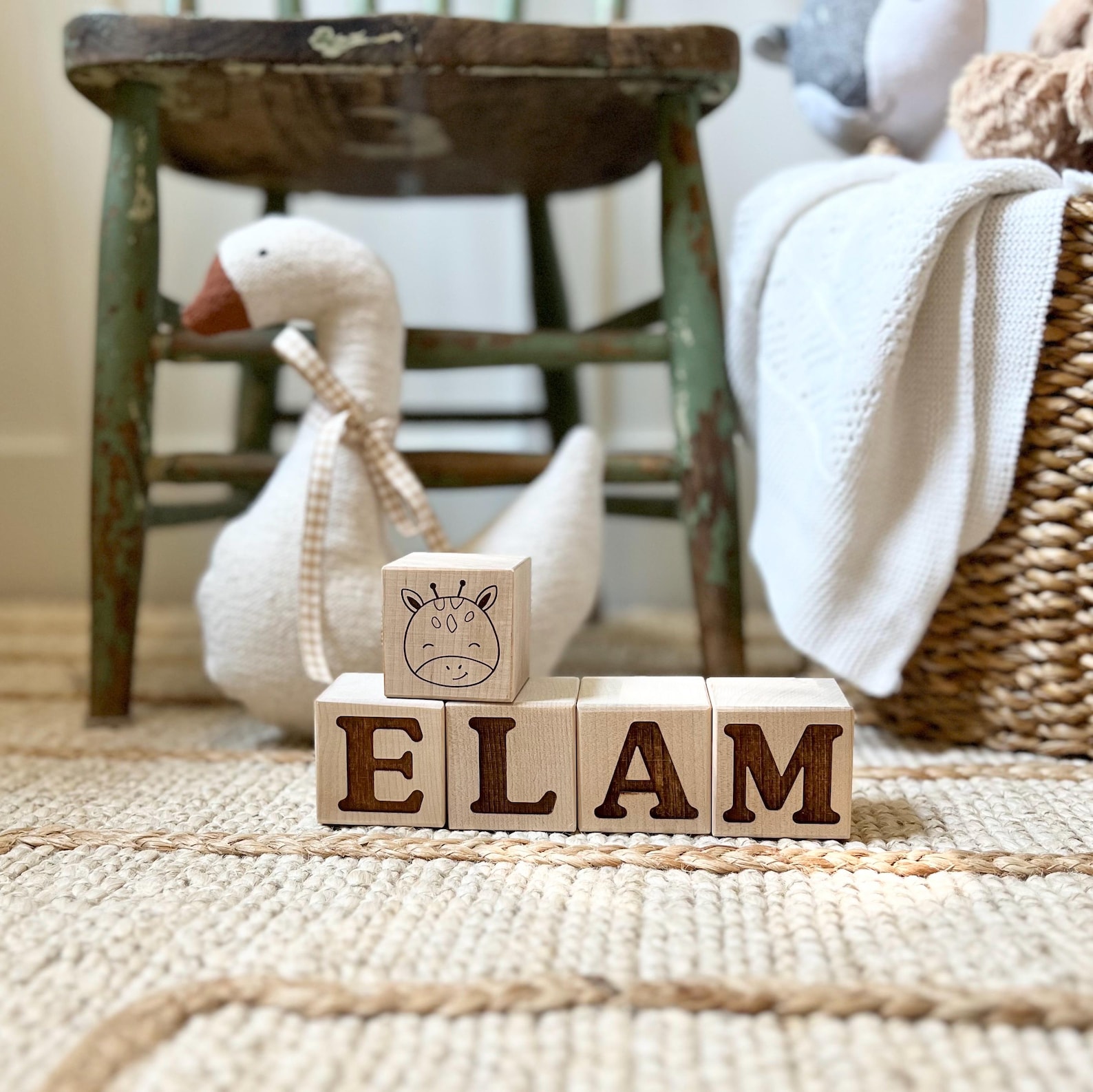 CUSTOM NAME BLOCKS | Personalized Blocks | Kids Room Nursery Decor ...