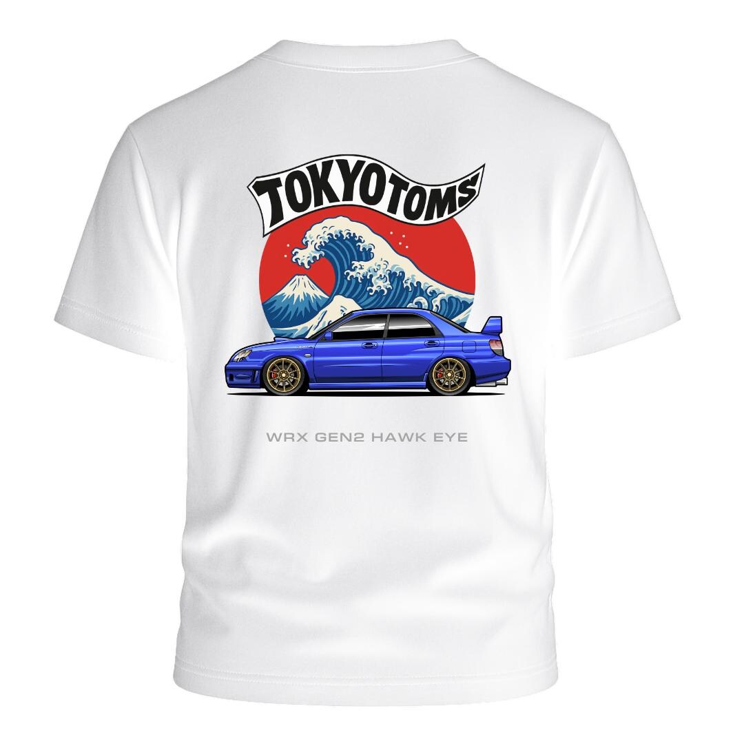 Inspired Subaru WRX Hawk Eye T-shirt - Great Wave off Kanagawa Subaru ...