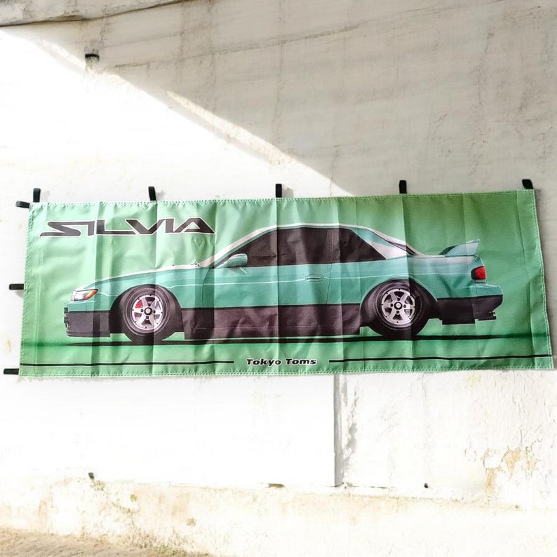 Nobori Flags JDM Cars Toyota Jzx100 Chaser MX5 Miata S13 Silvia Nissan ...