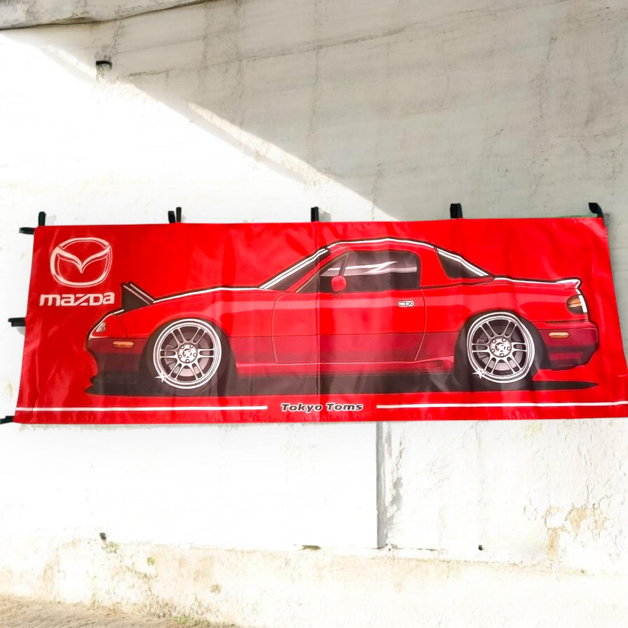 Nobori Flags JDM Cars Toyota Jzx100 Chaser MX5 Miata S13 Silvia Nissan ...