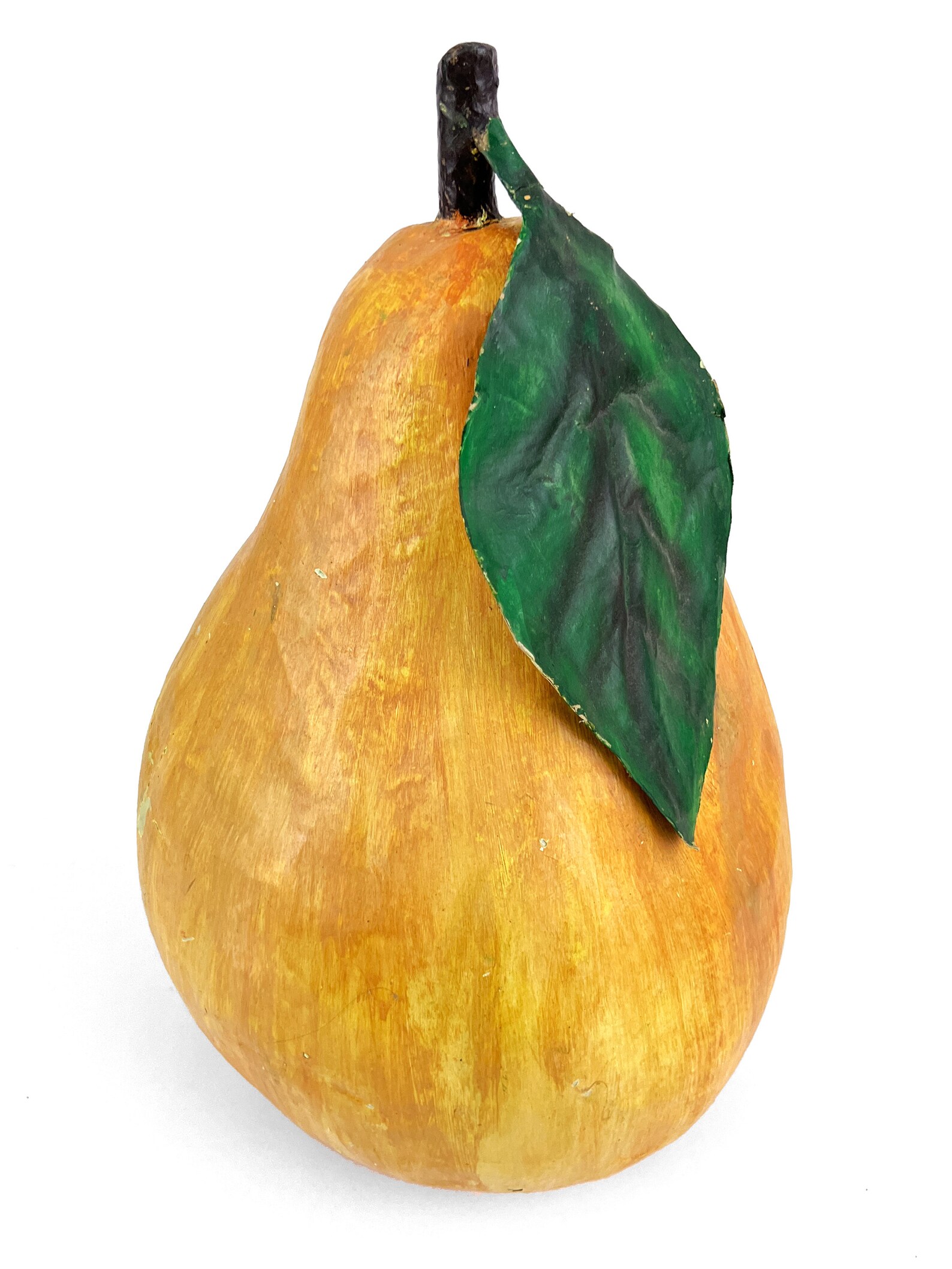 Vintage 1940s 18 Oversized Paper Mache Pear Old Handmade - Etsy