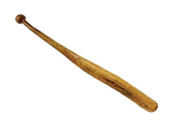 Antique 1800s Primitive Handmade Wood Carved Baseball Bat - Etsy
