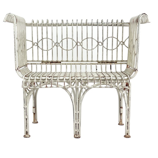 White Wrought Iron - Etsy