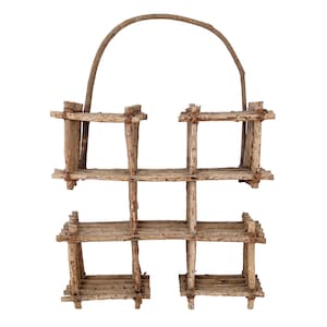 Vintage 1950s Rustic Bentwood Stick Twig Adirondack Geometric Wall ...